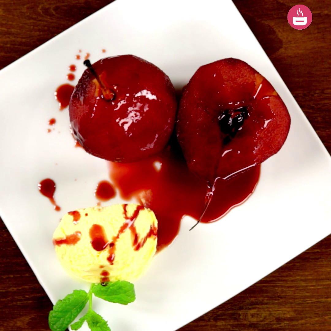 Williams Pears in Bourgogne Wine | So Delicious