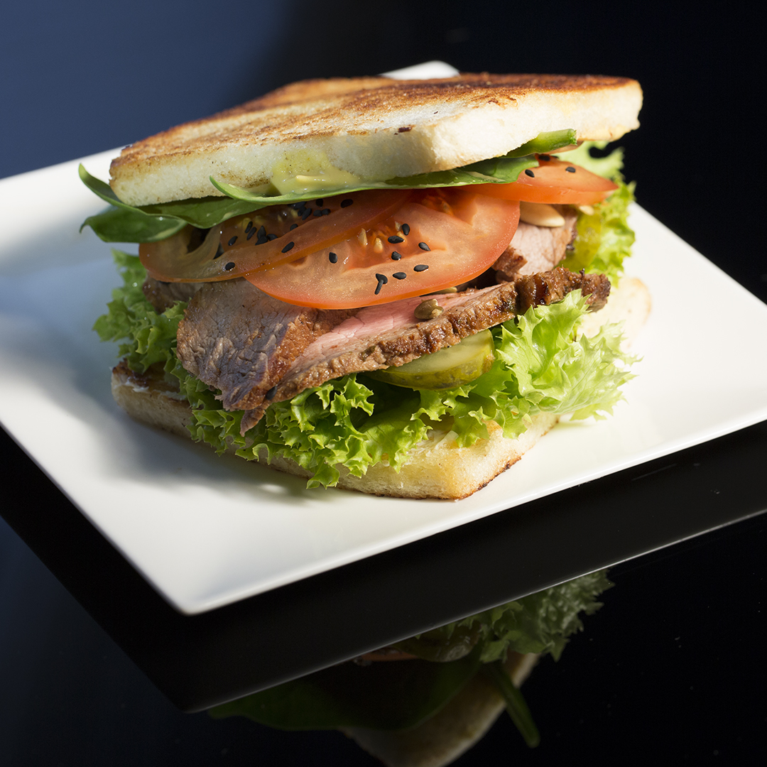 Beef Steak Toast Sandwich | So Delicious