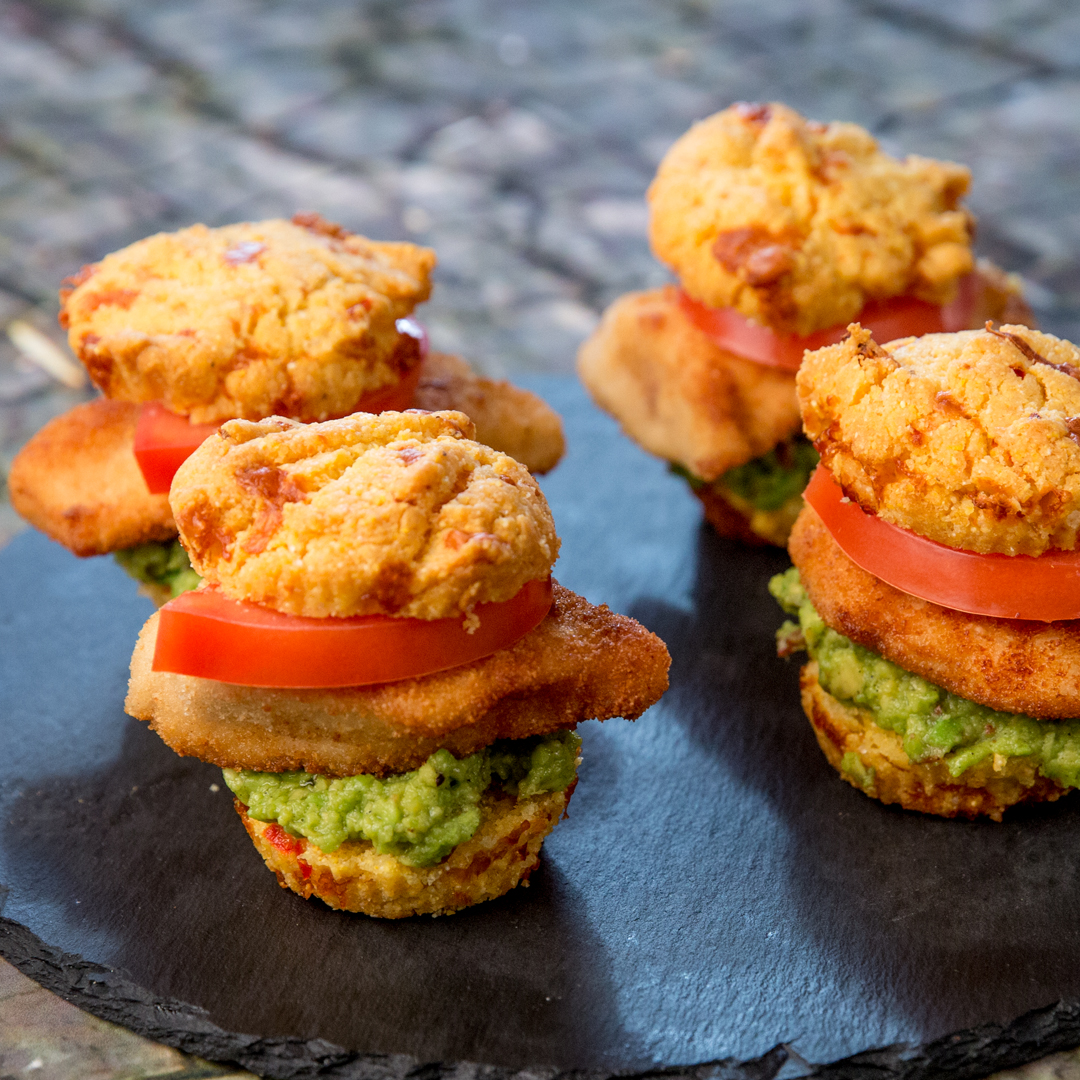 Chicken Muffin Sandwiches | So Delicious