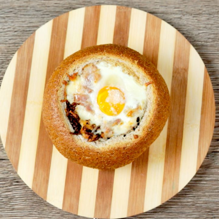 Meat Stuffed Bread Loaf