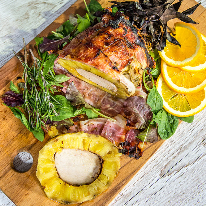 Bacon-Wrapped Swineapple