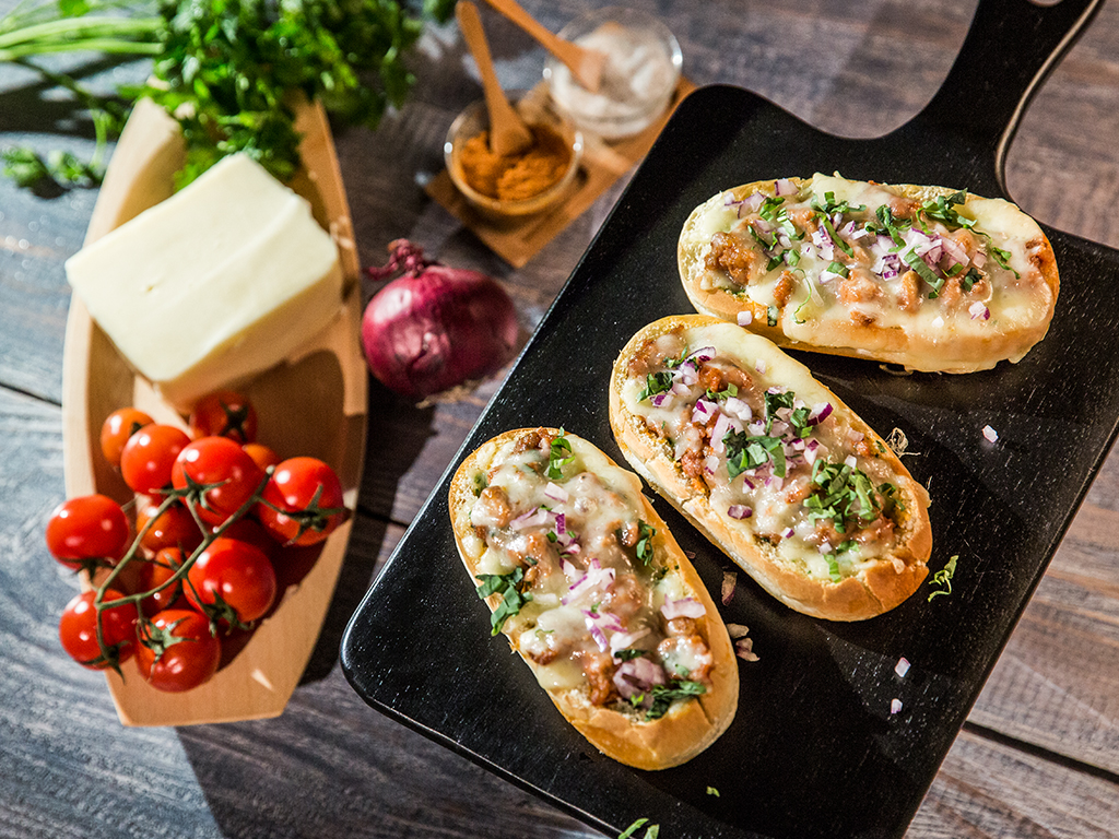 Minced Meat and Herbed Butter Boats | So Delicious