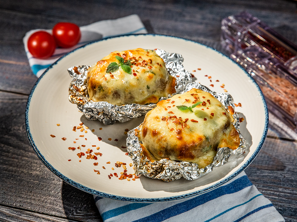 Ultra-Cheesy Stuffed Potatoes