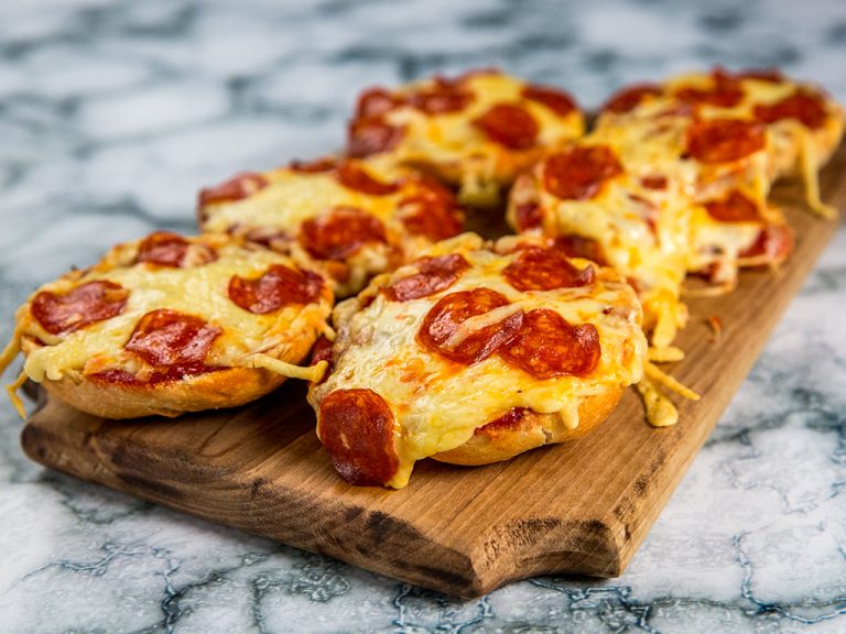 Pepperoni Mini Pizzas