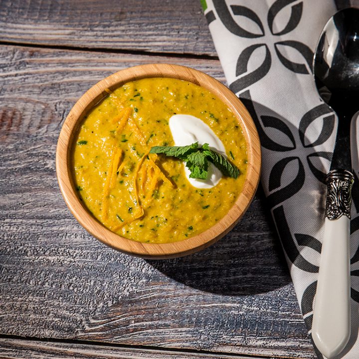 Hot and Sour Sweet Corn Porridge