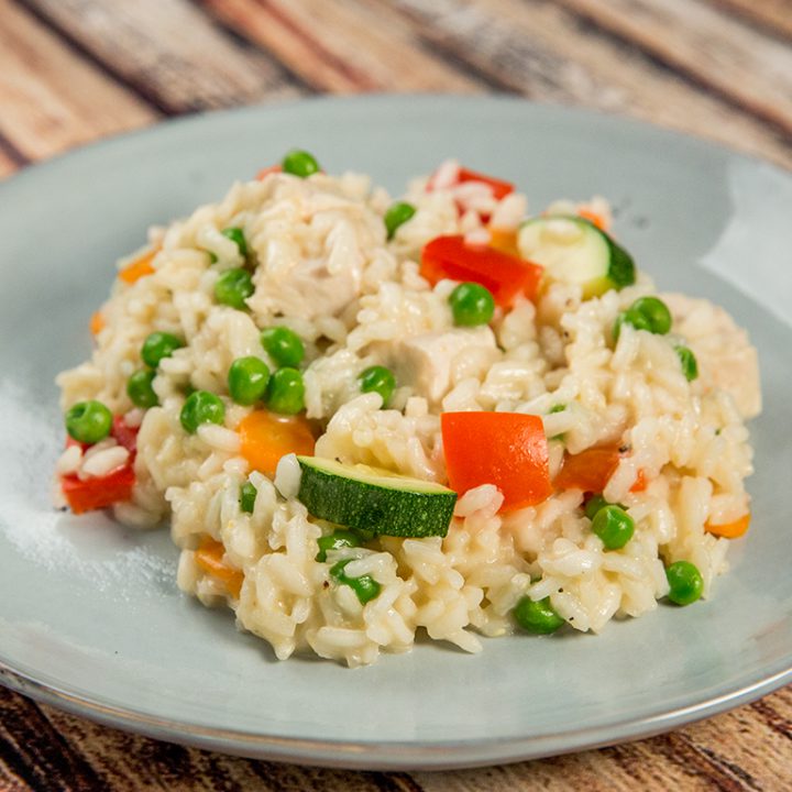 Chicken and Veggie Risotto