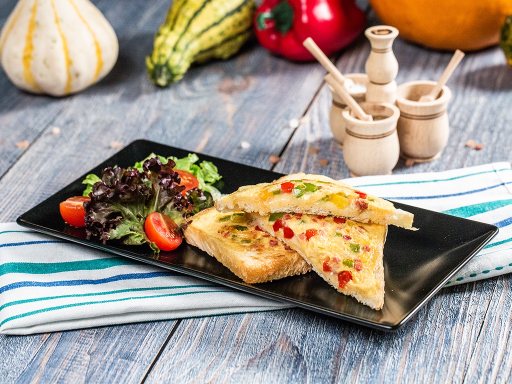 Toast Bread Omelet | So Delicious