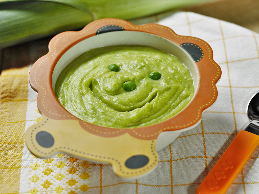 Pea and Potato Puree
